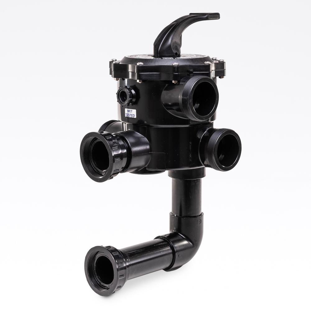 Multiportventil 2 1/2" til PPG filter deluxe til Ø 900 side - Solbadet