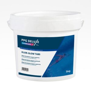 Klor tab 250 gr slow -5kg Rensning/desinficering/stabilisering - Solbadet